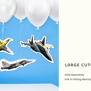 EDITABLE Top Gun Party Placemat, Boy Birthday, Fighter Aircraft Games ...