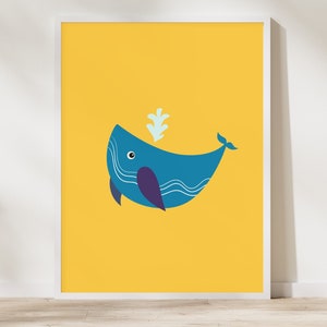 PRINTABLE Set of 8 Jungle Animals Posters, Modern Prints, Kids Room ...