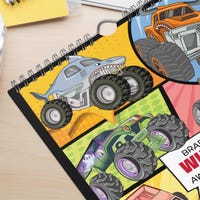 Monster Truck 2026 Wall Calendar - Etsy