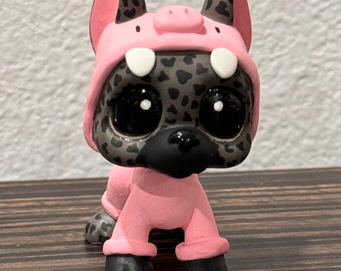 Lps Custom Pink Dino Great Dane - Etsy