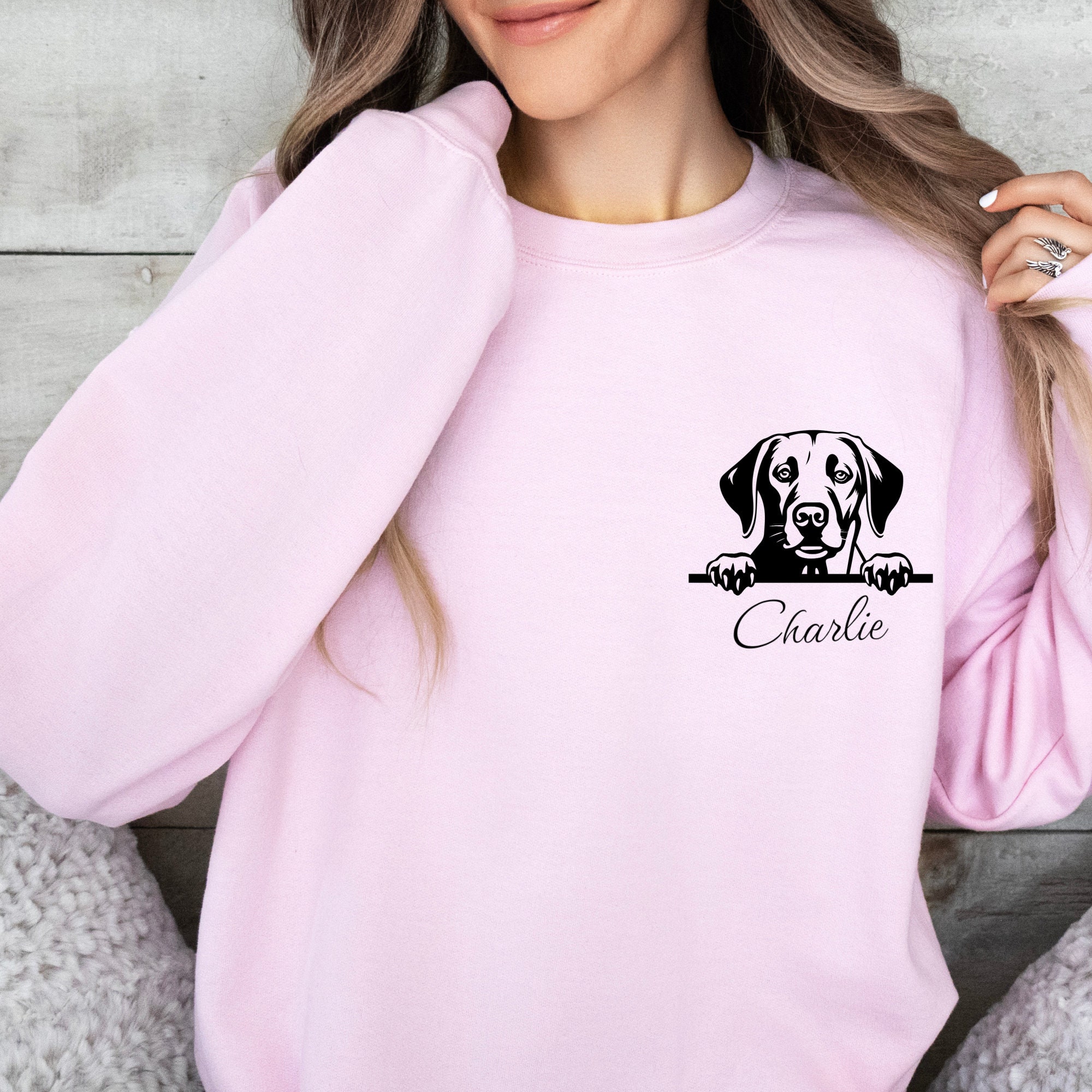 CUSTOM LABRADOR RETREIVER Sweatshirt, Lab Mom Sweatshirt, Lab Custom ...