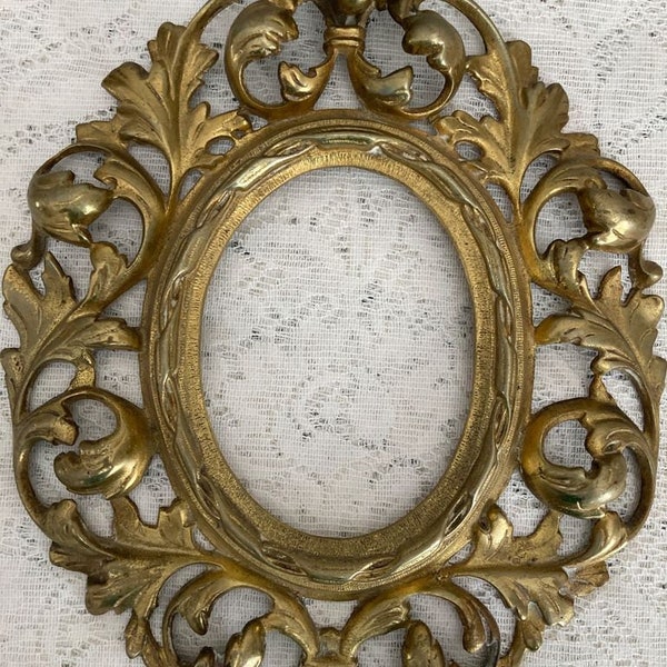 Ornate Brass Frame - Etsy