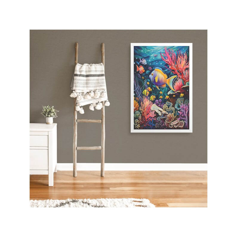 Saltwater Fish Wall Art Framed Wall Art Beach House Wall Art - Etsy