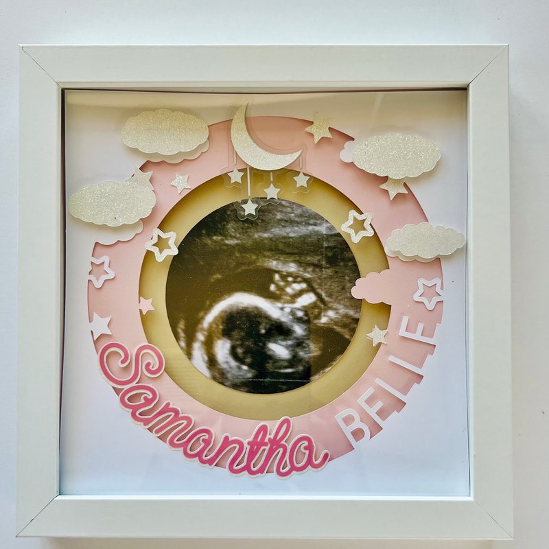 Baby Shadow Box - Etsy