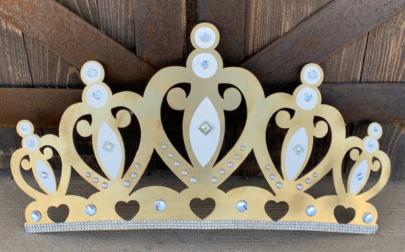 Crown Canopy Wall Decor, Crown Nursery Gold Princess Wall Decor - Etsy