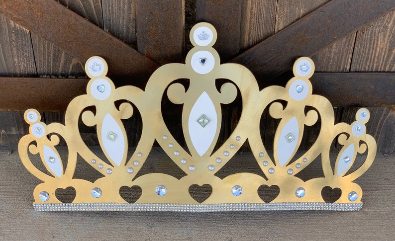 Crown Canopy Wall Decor, Crown Nursery Gold Princess Wall Decor - Etsy