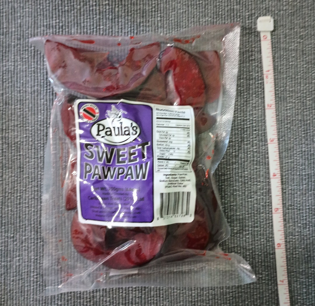 Paula's Exotic Sweet Paw Paw Luscious Papaya Snack, 8.5 Oz Taste the ...