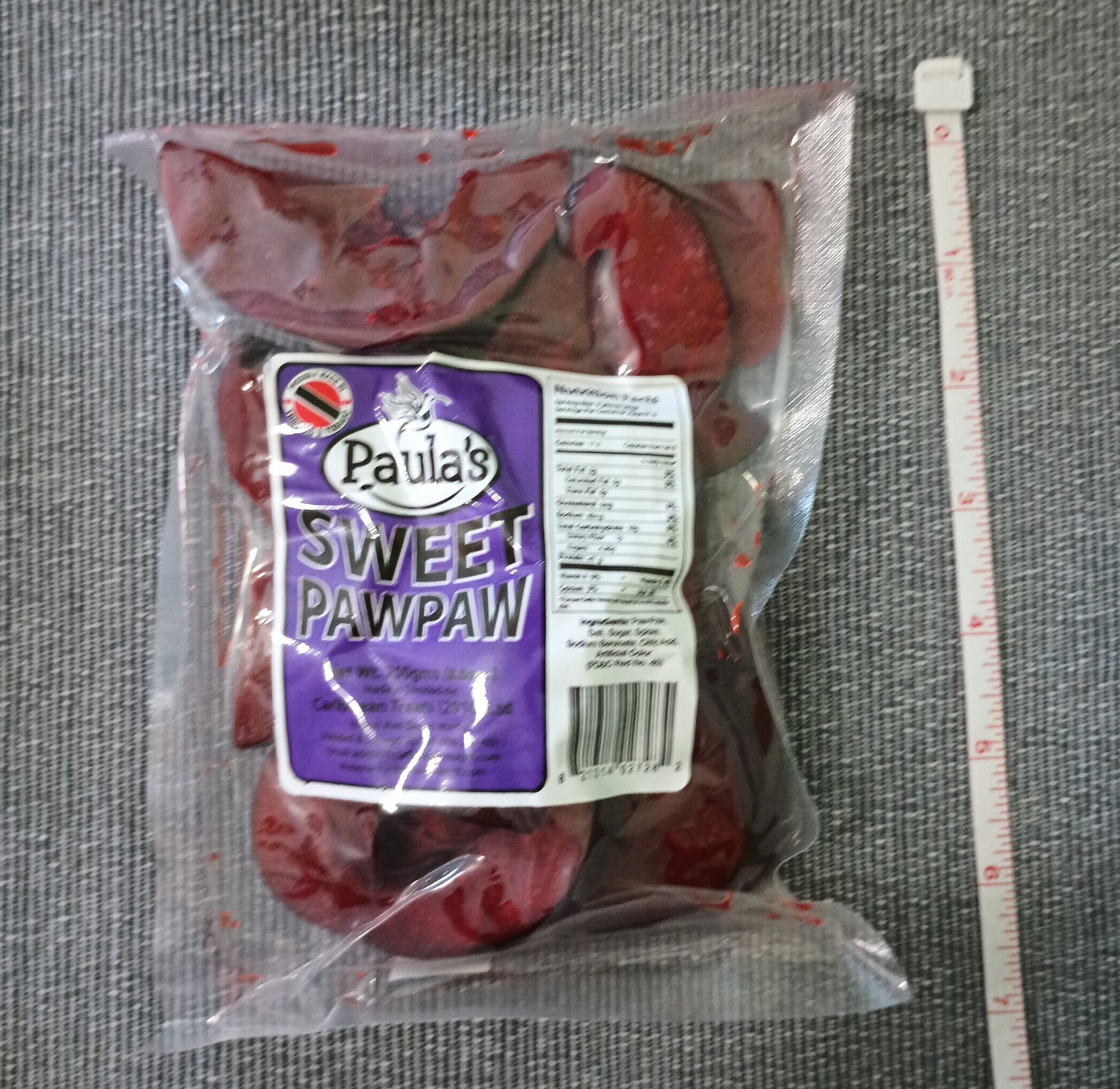 Paula's Exotic Sweet Paw Paw Luscious Papaya Snack, 8.5 Oz Taste the ...