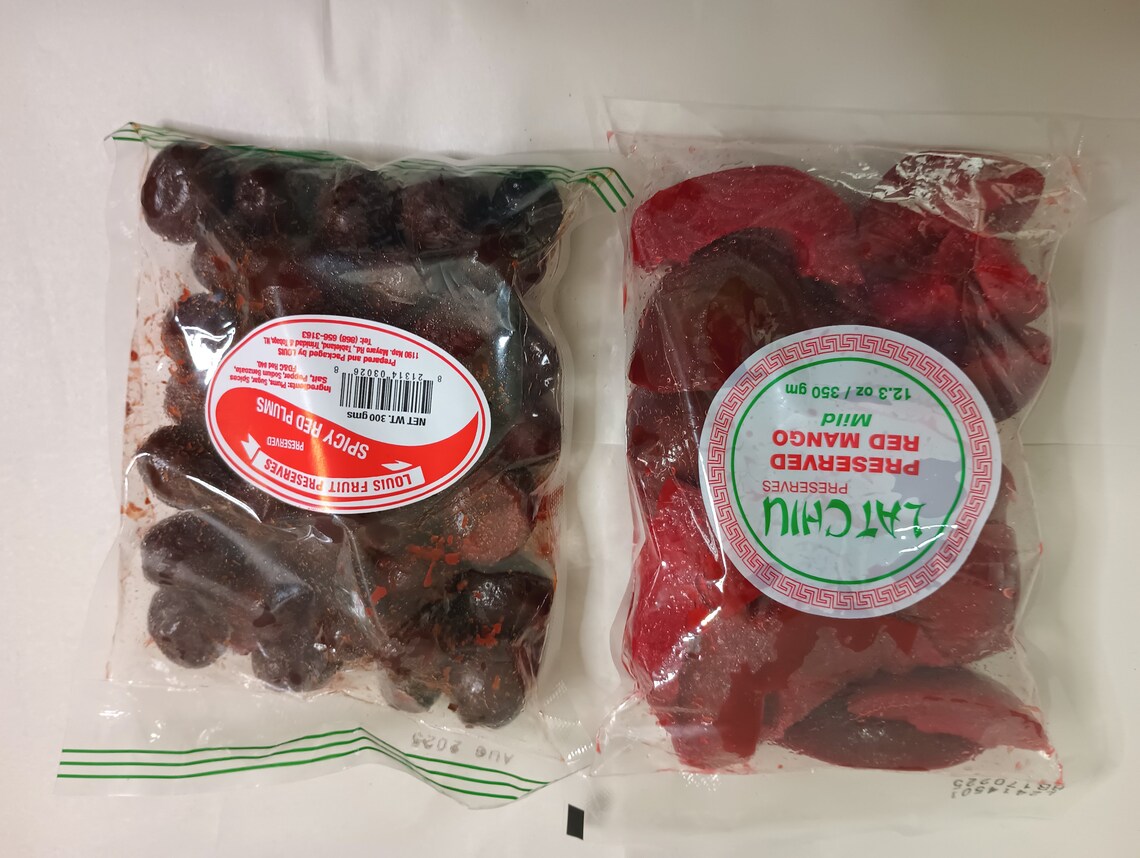 Spicy Red Plums Louis Tasty Preserves Trinidad Red Plums Trini Must ...