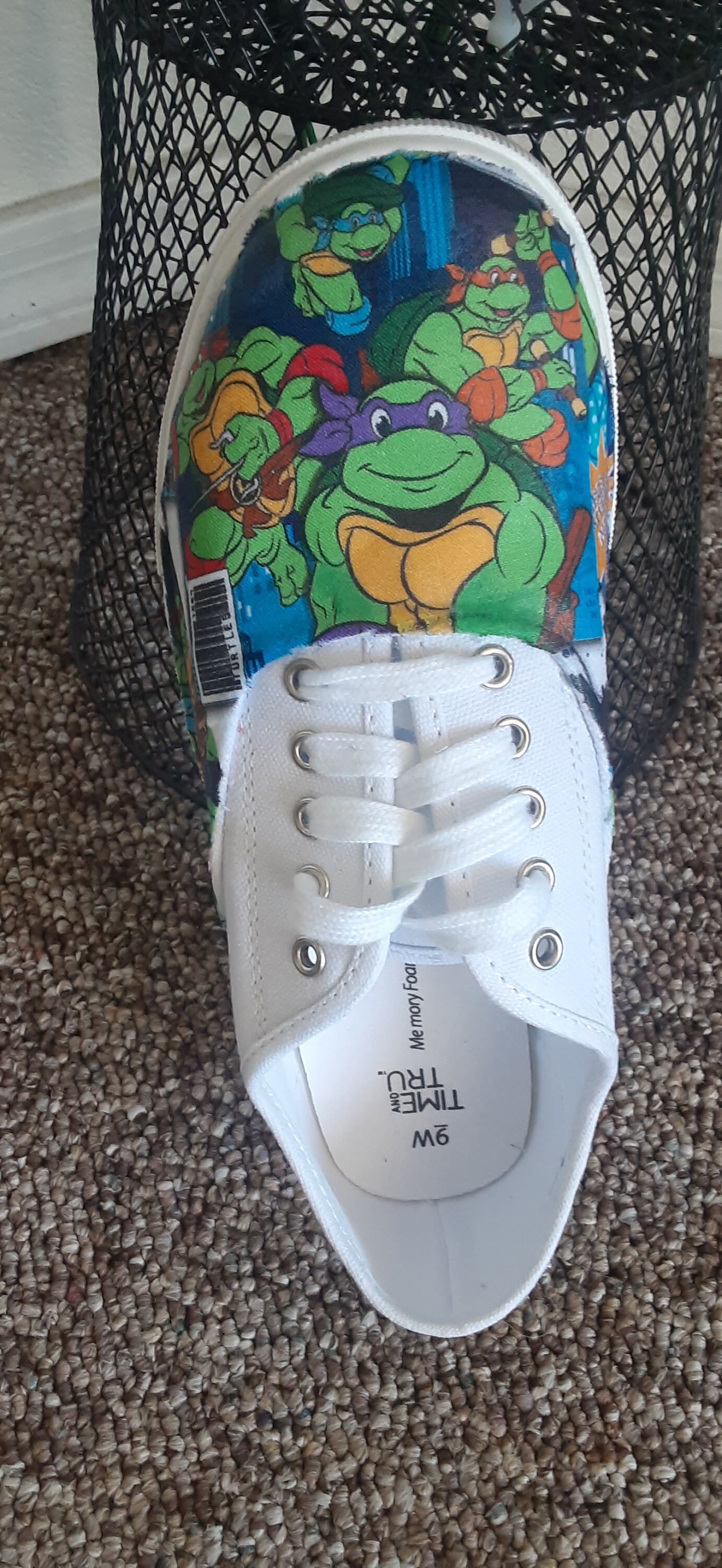 Ninja Turtles Shoes Custom Made. Adult Women's Shoes/tmnt - Etsy