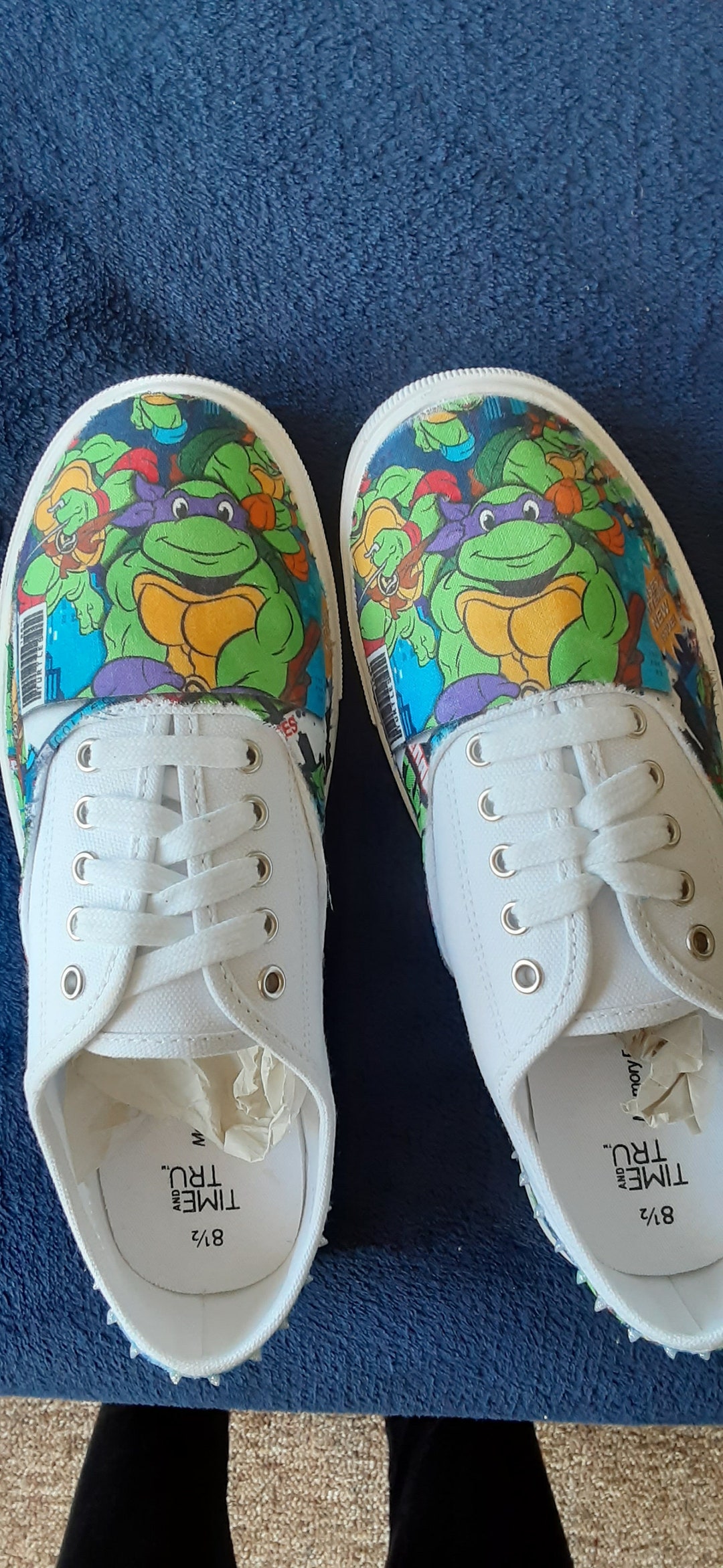 Ninja Turtles Shoes Custom Made. Adult Women's Shoes/tmnt - Etsy