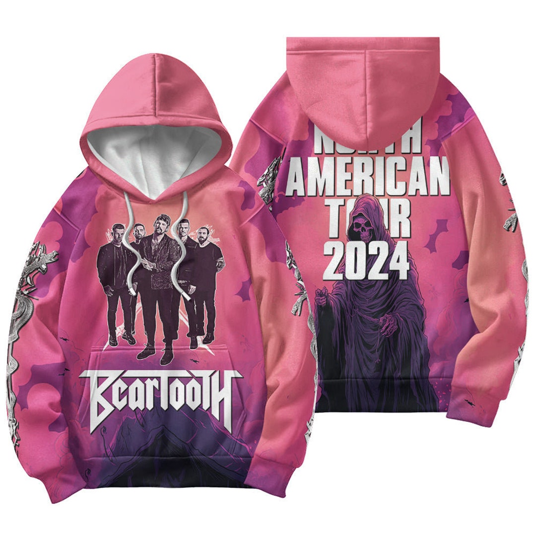 Beartooth Tour 2024 Hoodie Beartooth All Over Print - Etsy