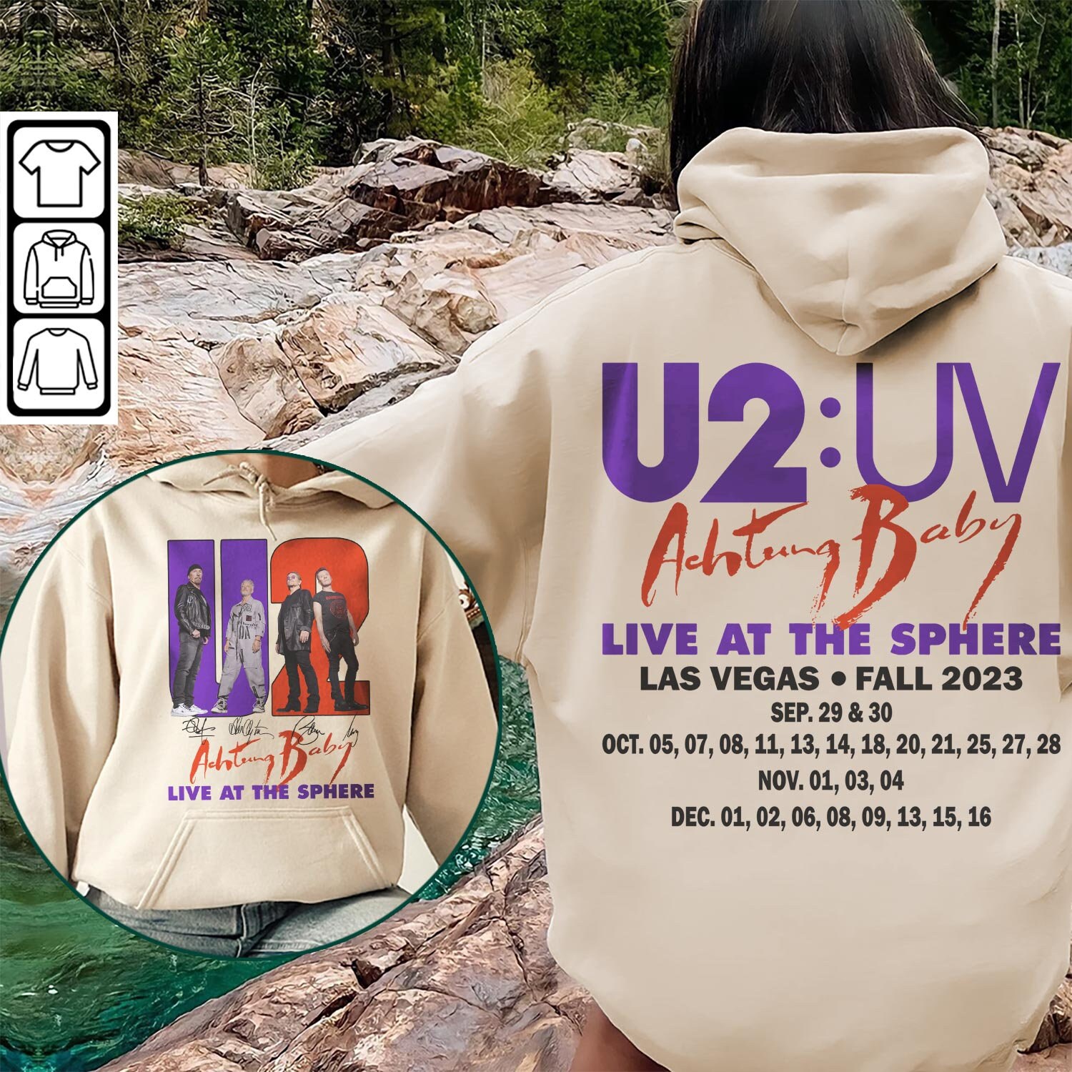 U2 Band Music Shirt, U2 Band Ultraviolet Sphere Tour 2023 Merch Tee ...