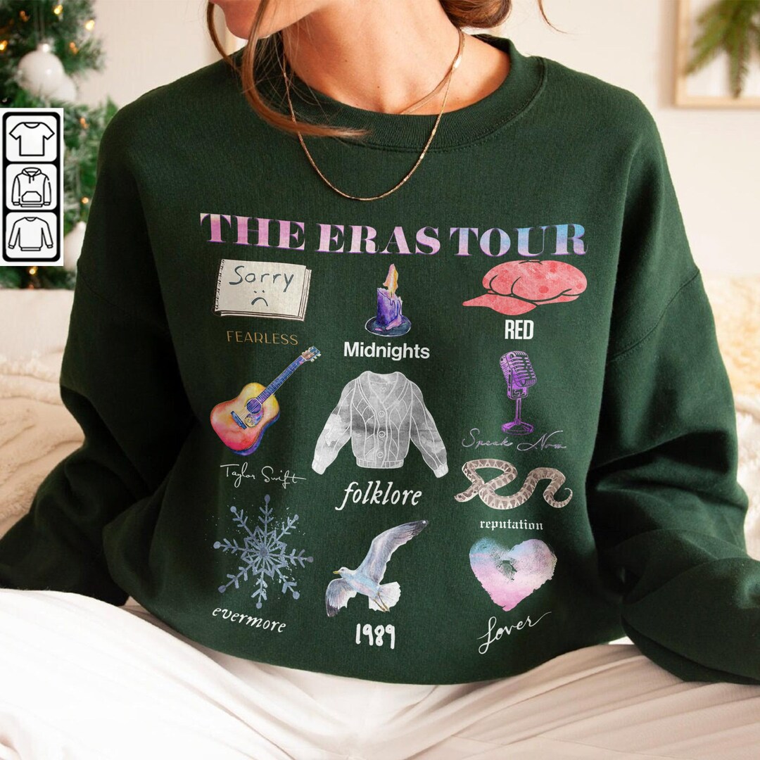 Merry Swiftmas Sweater the Eras Tour Christmas Shirt Swift - Etsy