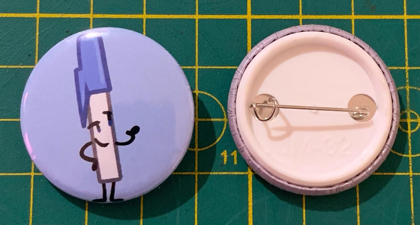 BFDI 32 Mm (1.25 Inch) Custom OSC Button Pins - Etsy