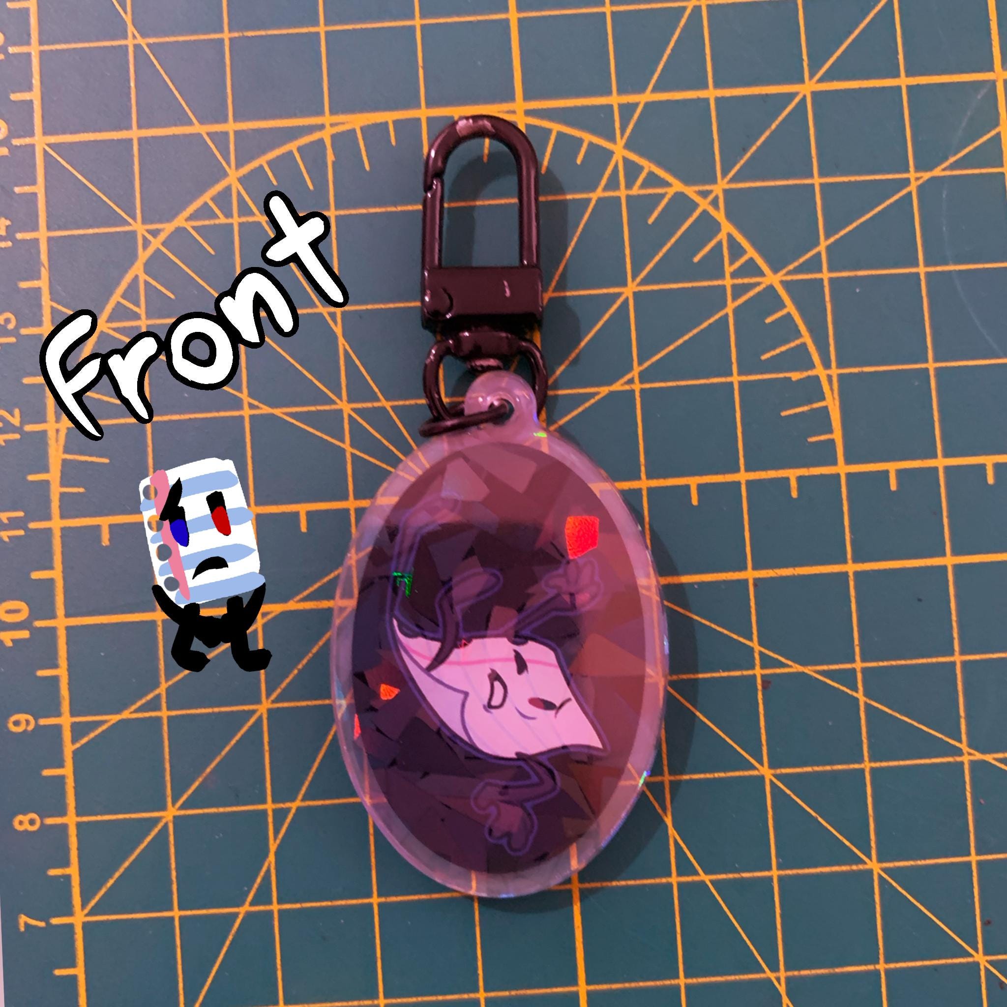 Inanimate Insanity Paper Holographic Double-sided Acrylic Charms - Etsy
