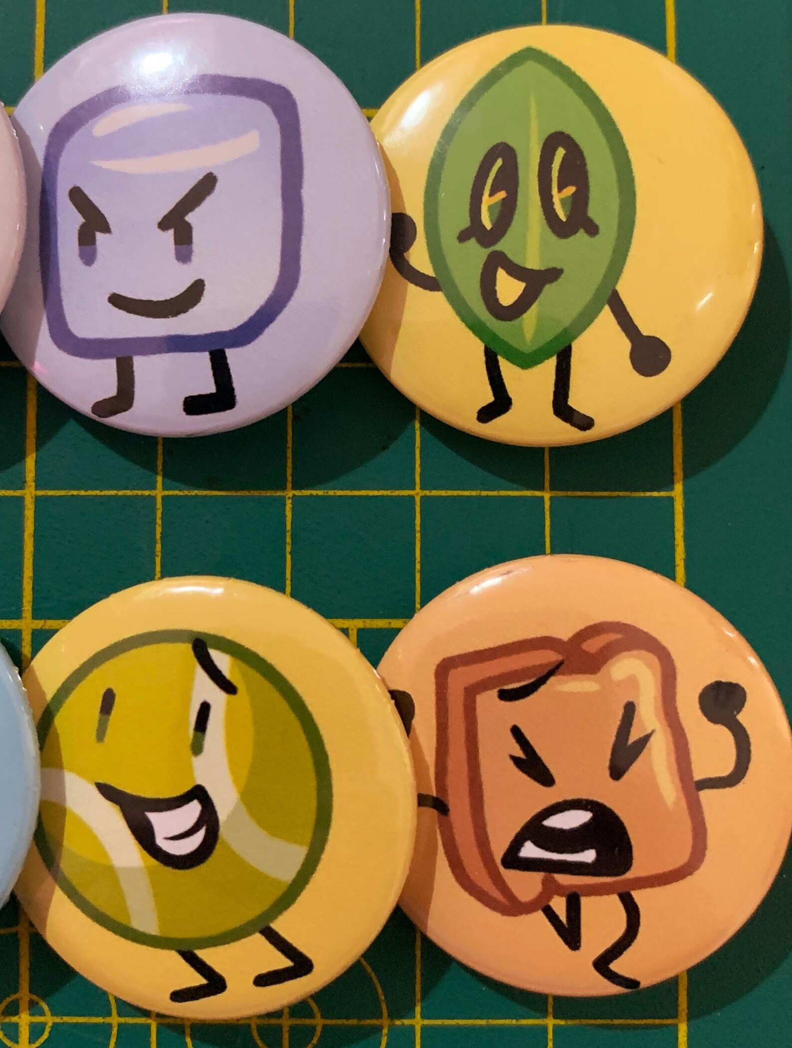 BFDI 32 Mm (1.25 Inch) Custom OSC Button Pins - Etsy