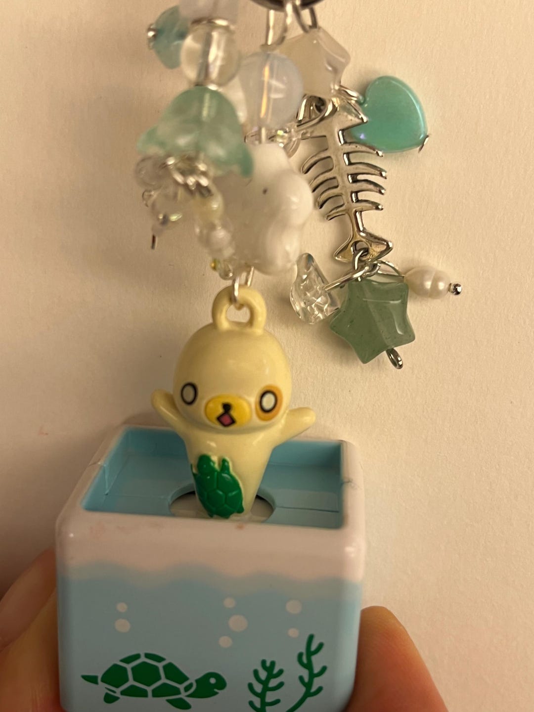 Turtle San-x Mamegoma Keychain - Etsy