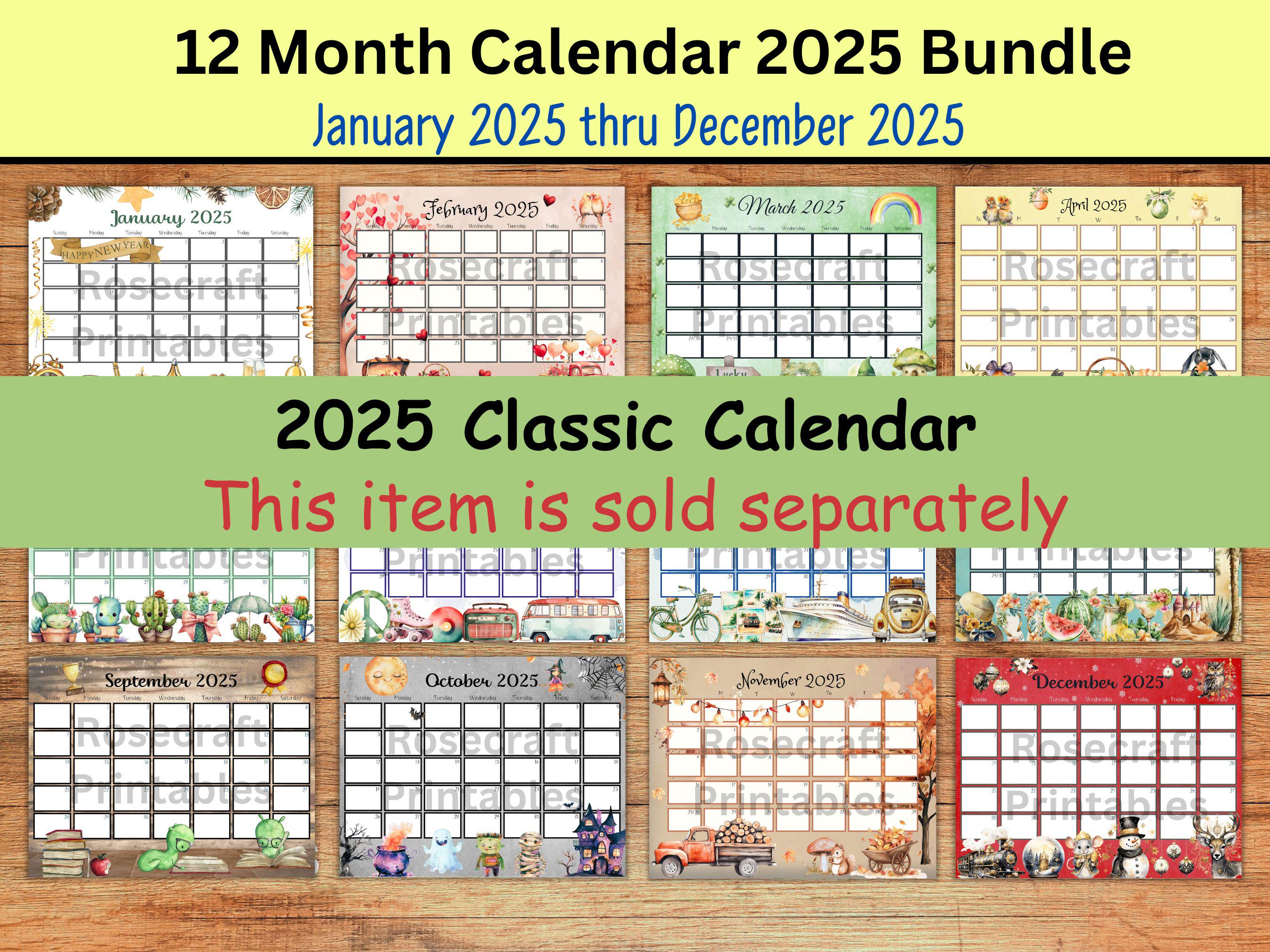 EDITABLE October 2025 Calendar, Cute Halloween Clipart, 2025 October ...