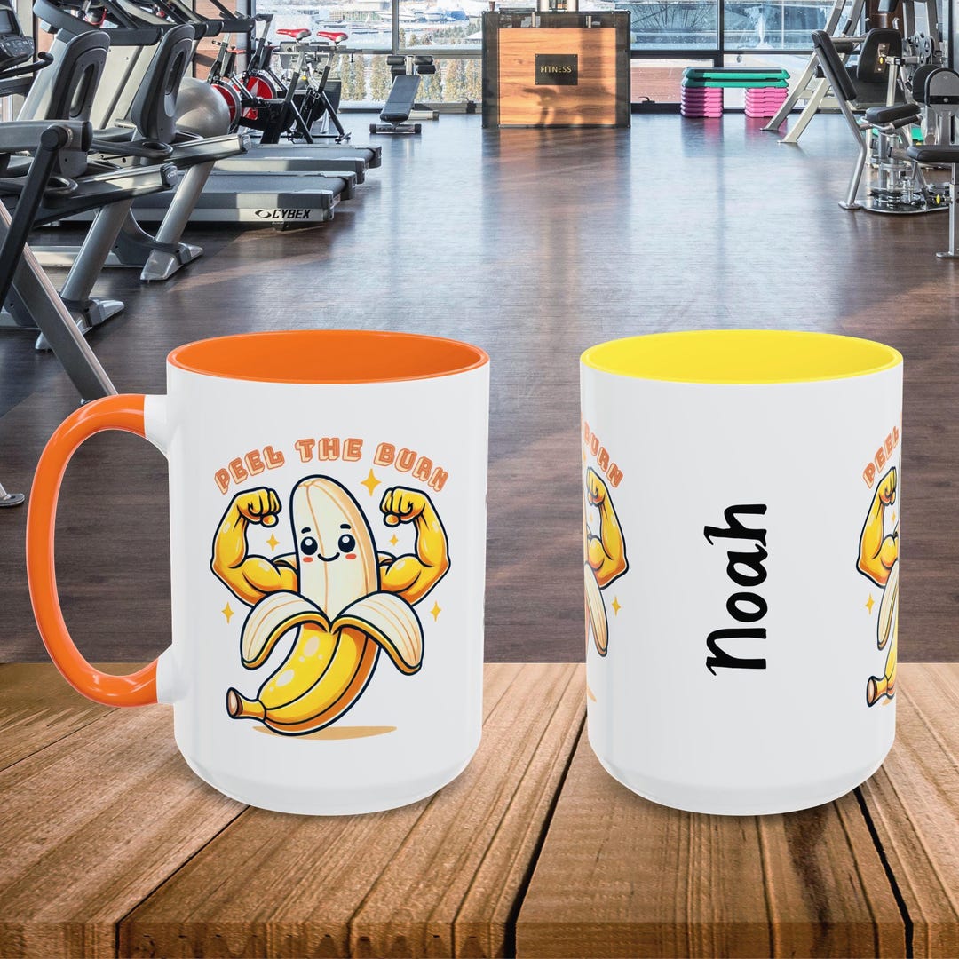 Funny Fitness Mug Personalized Accent Mug Workout Gift for Gym Lovers ...