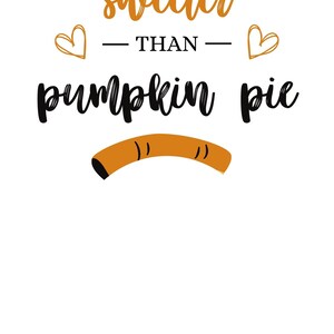 Sweeter Than Pumpkin Pie Footprint Craft Halloween - Etsy