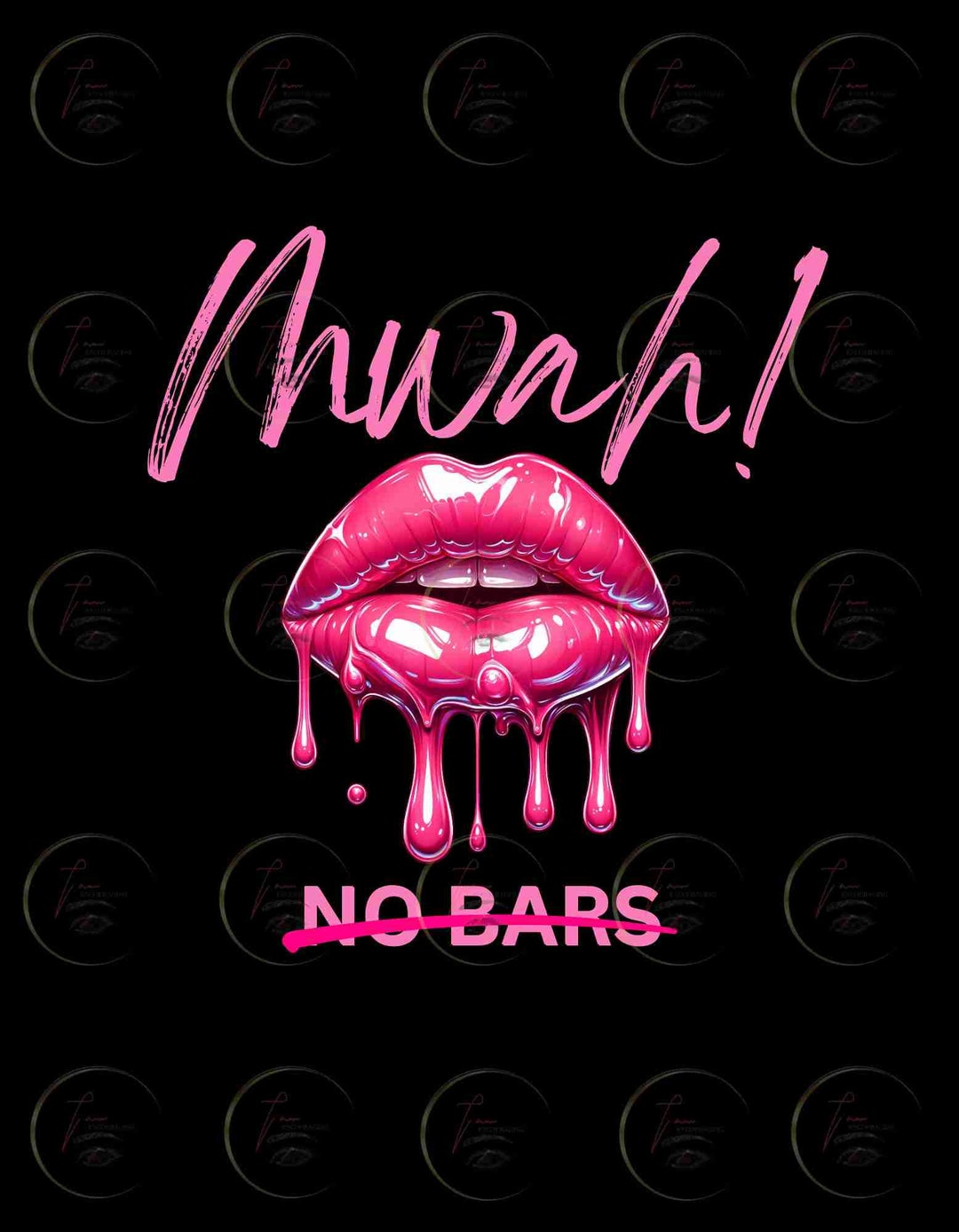 PNG JT MONEY, Mwah No Bars, T-shirt Design, Clipart, New Custom Graphic ...