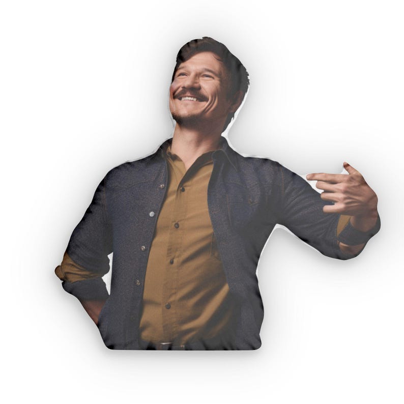 Pedro Pascal Hug Pillow | Life-size Soft Body Pillow for Cozy Celebrity ...
