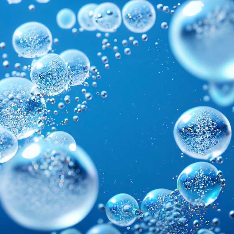 Bubble Blue Background Bubble Blue Wallpaper Blue Bubble for Scrapbook ...