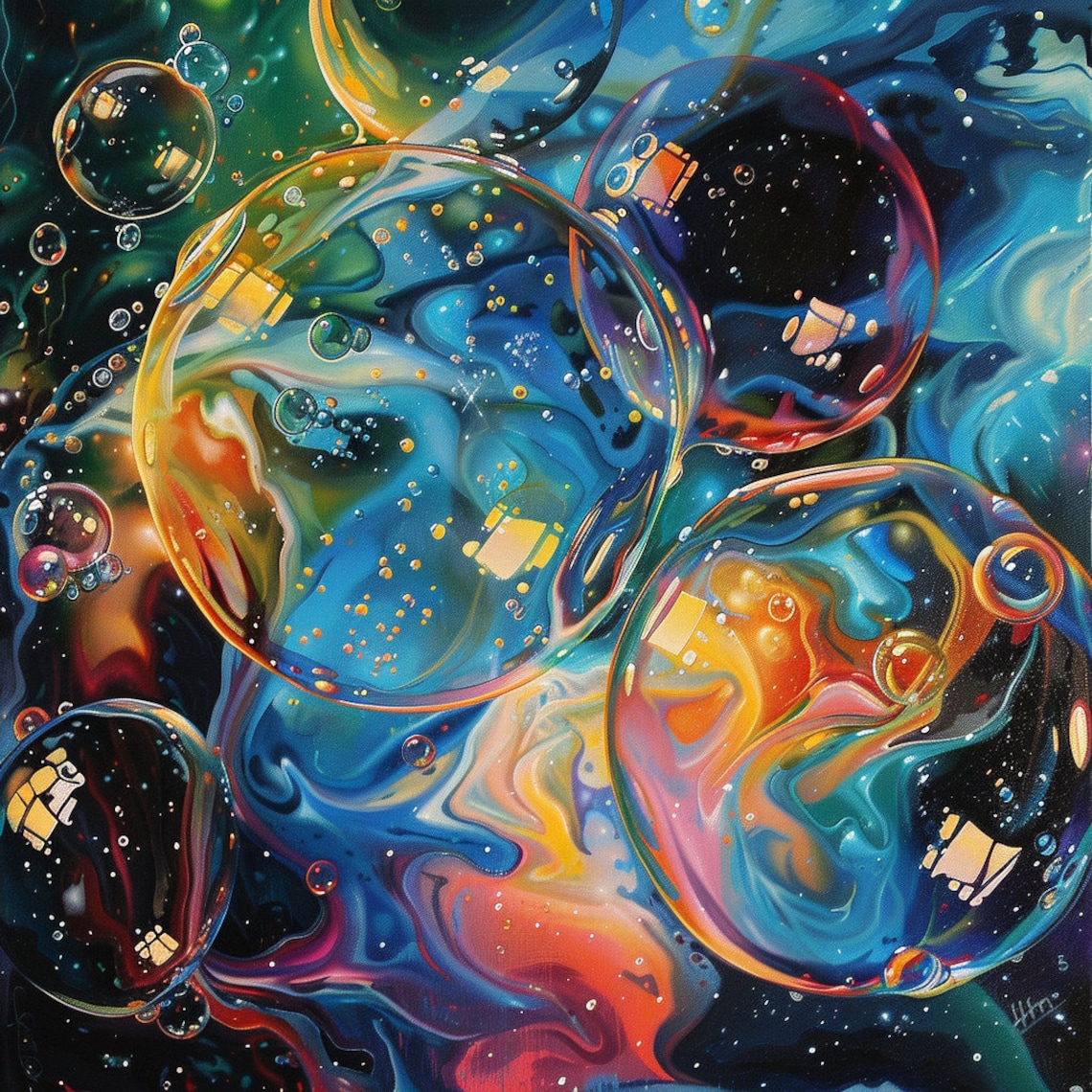 Bubble Art Bubble Background Wallpaper Bubble Wallpaper Bubble Colorful ...