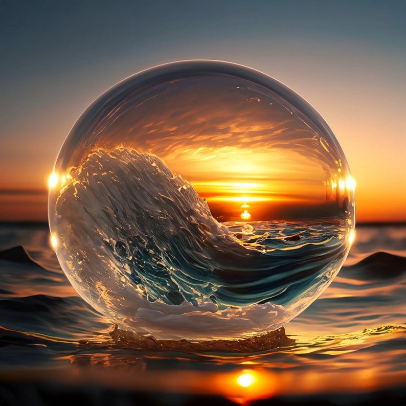 Wave Clipart Bubble Wave Clipart for School Wave Bubble Digital ...