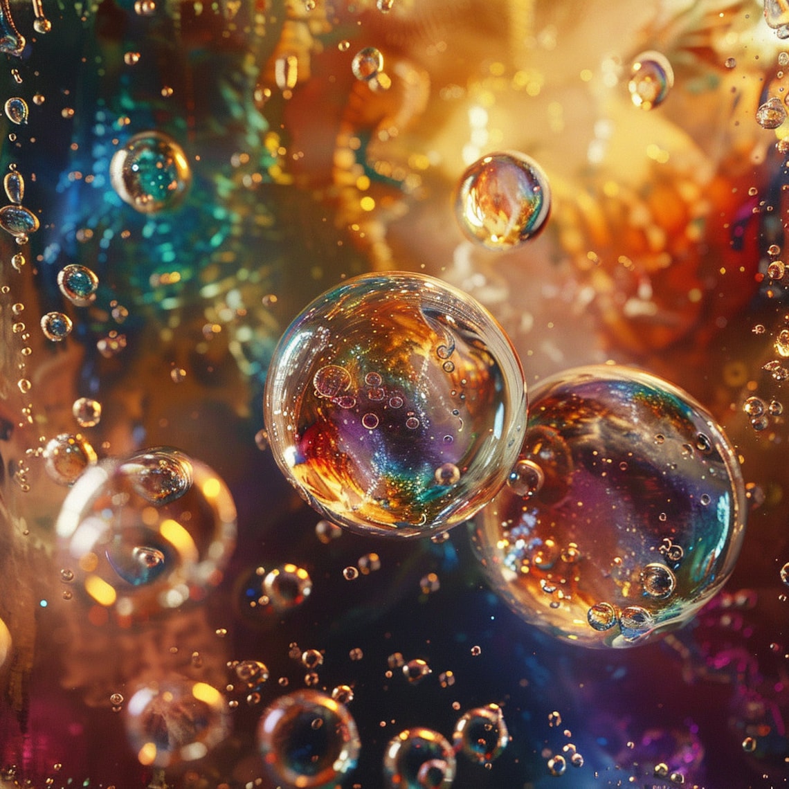 Bubble Art Bubble Background Wallpaper Bubble Wallpaper Bubble Colorful ...