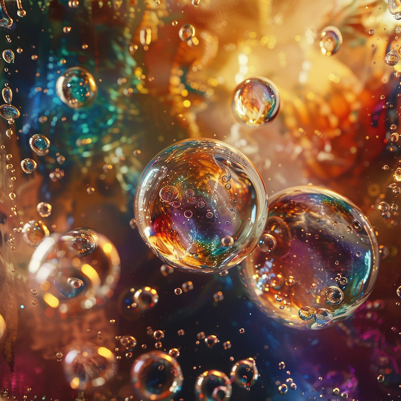Bubble Art Bubble Background Wallpaper Bubble Wallpaper Bubble Colorful ...