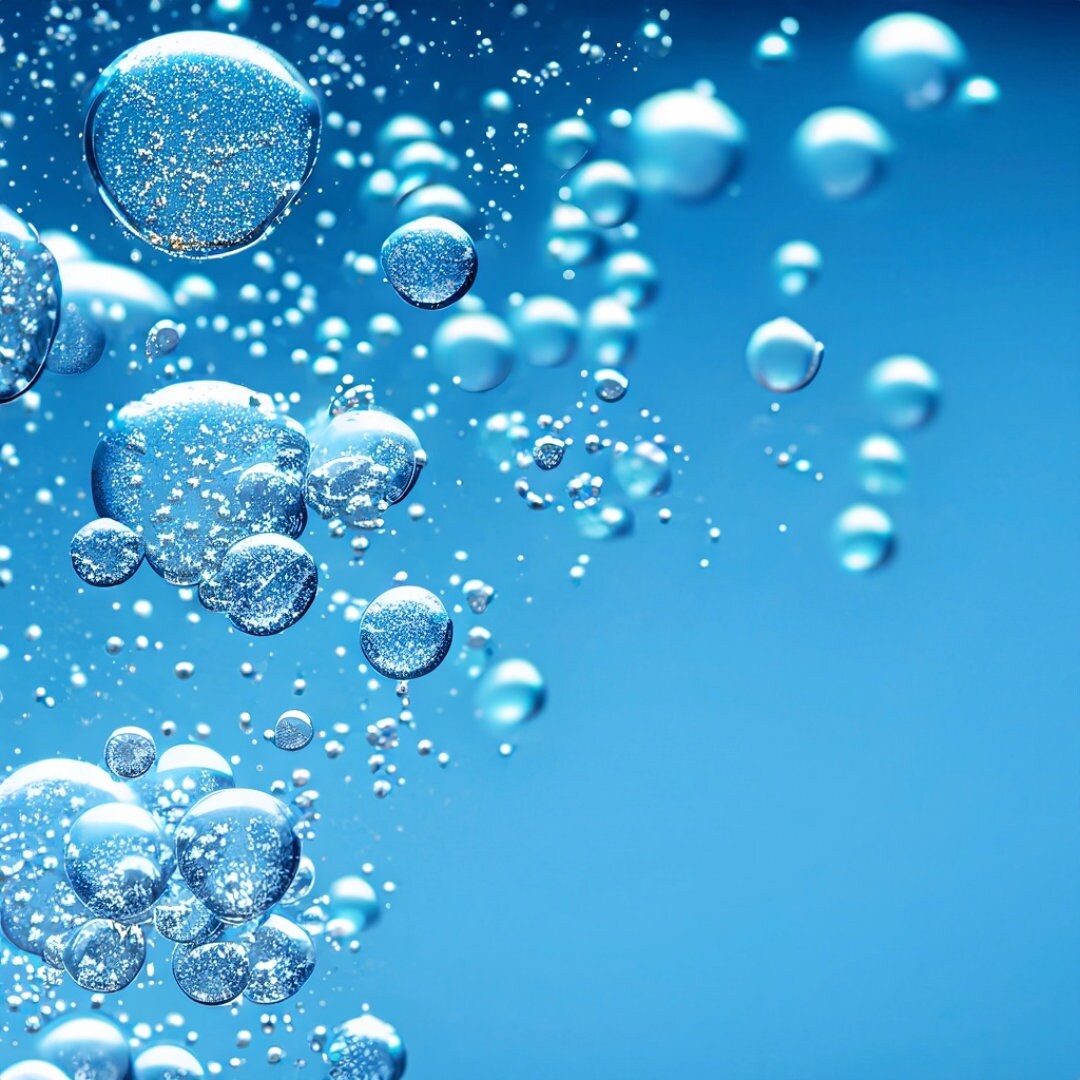 Bubble Blue Background Bubble Blue Wallpaper Blue Bubble for - Etsy