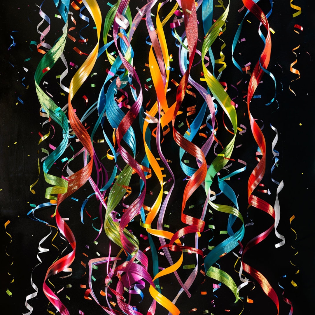 Streamers Multicolored Streamers Party Streamers Photo Streamers ...
