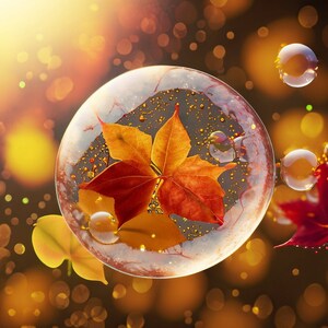 Leaf Clipart Fall Leaf Bubble Clipart Leaf Clipart for Download Leaf ...