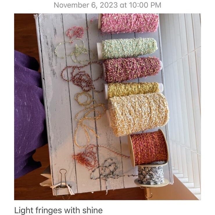 Novelty Yarn for Stunning Wearables Yarn in Multicolor With Shiny ...