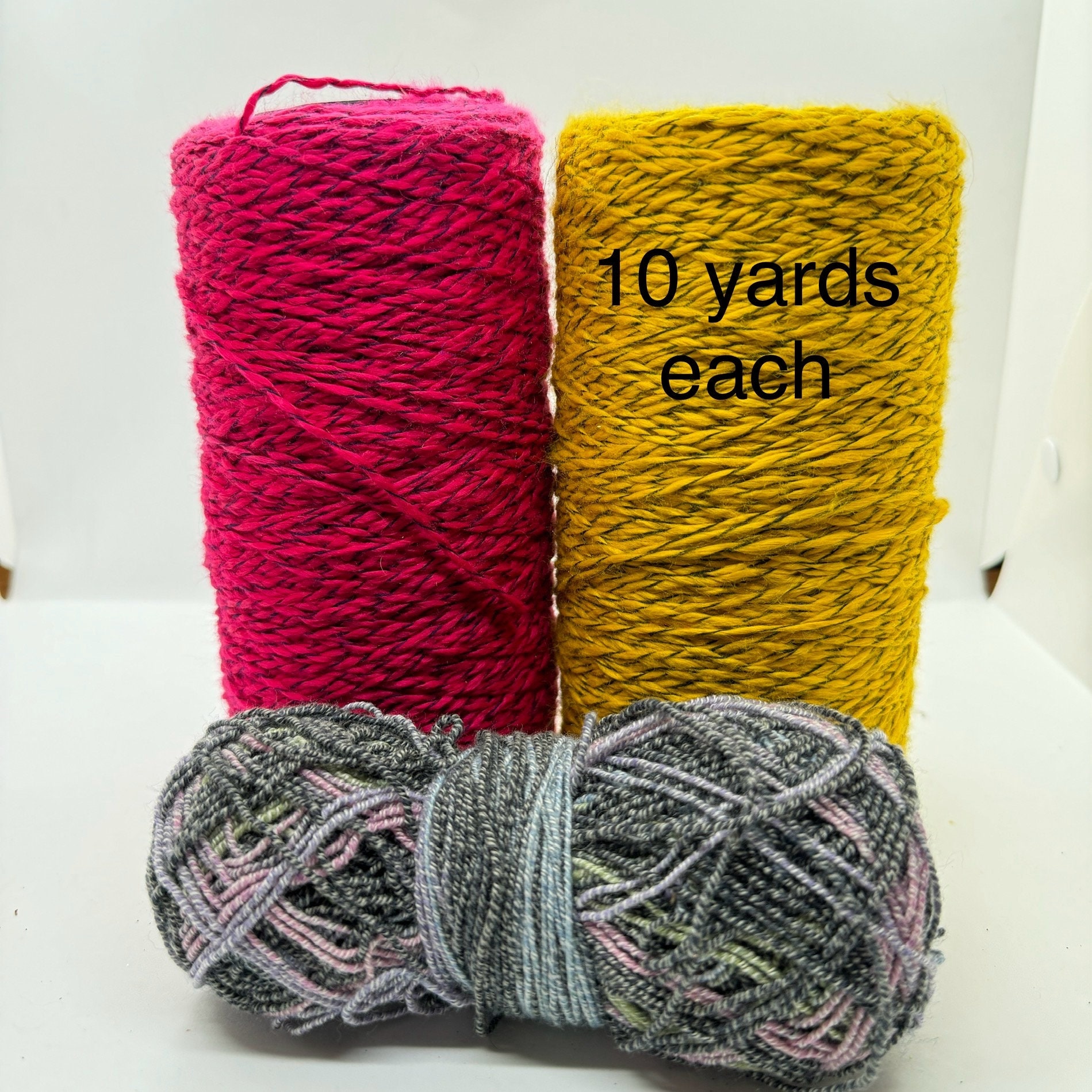 Novelty Yarn in Different Textures and Colours, Decoration Accessory ...