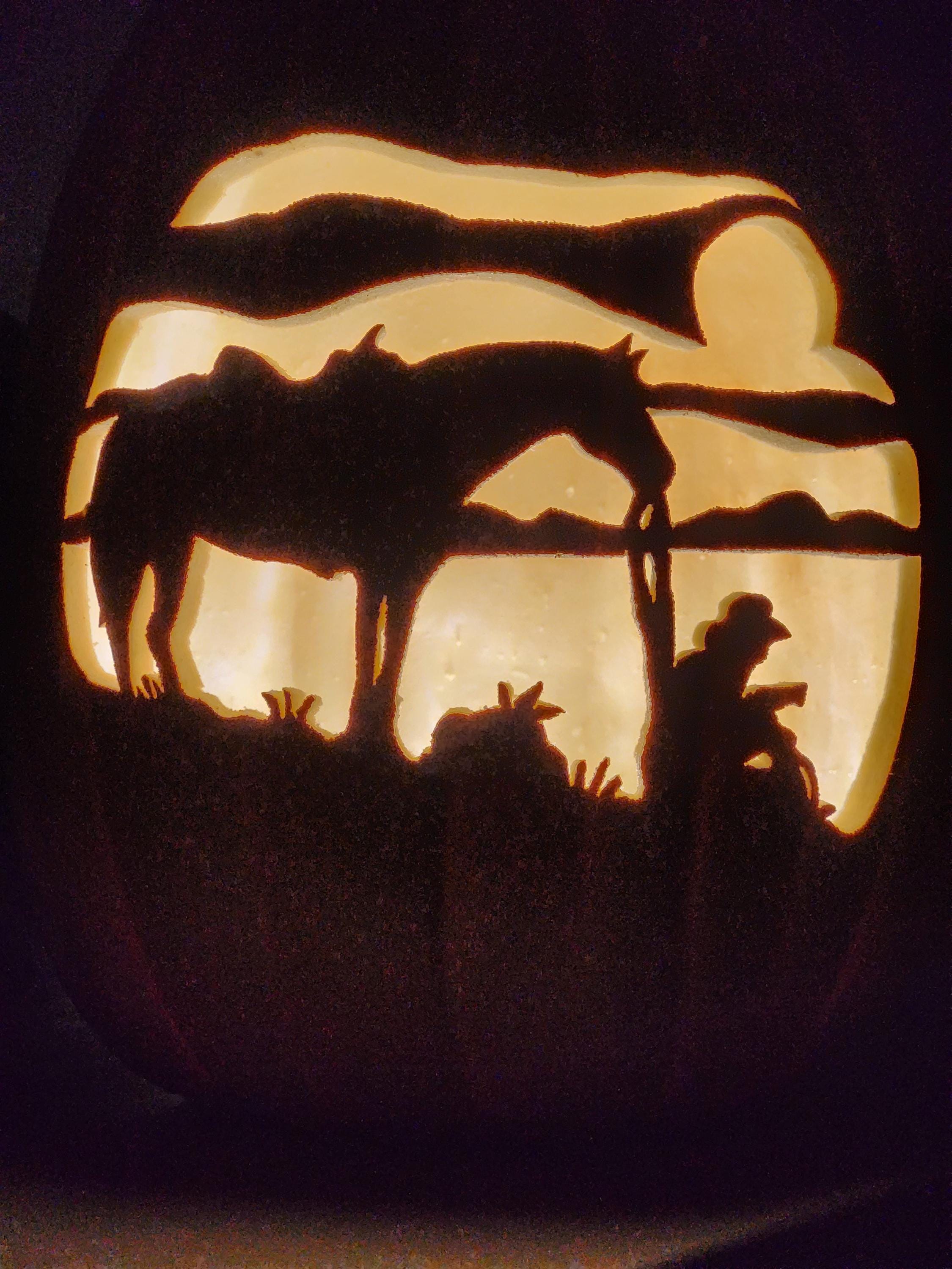 Carved Personalized Pumpkin - Etsy