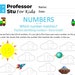 Numbers Worksheet for Pre-kindergarten - Tracing and Identifying ...