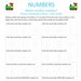 Numbers Worksheet for Pre-kindergarten - Tracing and Identifying ...