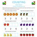 Counting Worksheet for Pre-kindergarten - Counting to 5 - (set 3 ...