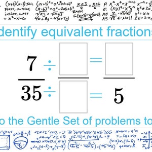 Fraction Worksheets With Video Walkthrough – Identify Equivalent ...