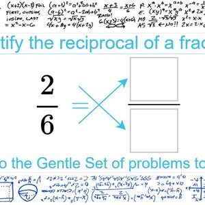 Fraction Worksheets With Video Walkthrough – Reciprocal of a Fraction ...