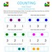 Counting Worksheet for Pre-kindergarten - Counting to 3 - (set 4 ...