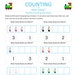 Counting Worksheet for Pre-kindergarten - Counting to 3 - (set 3 ...