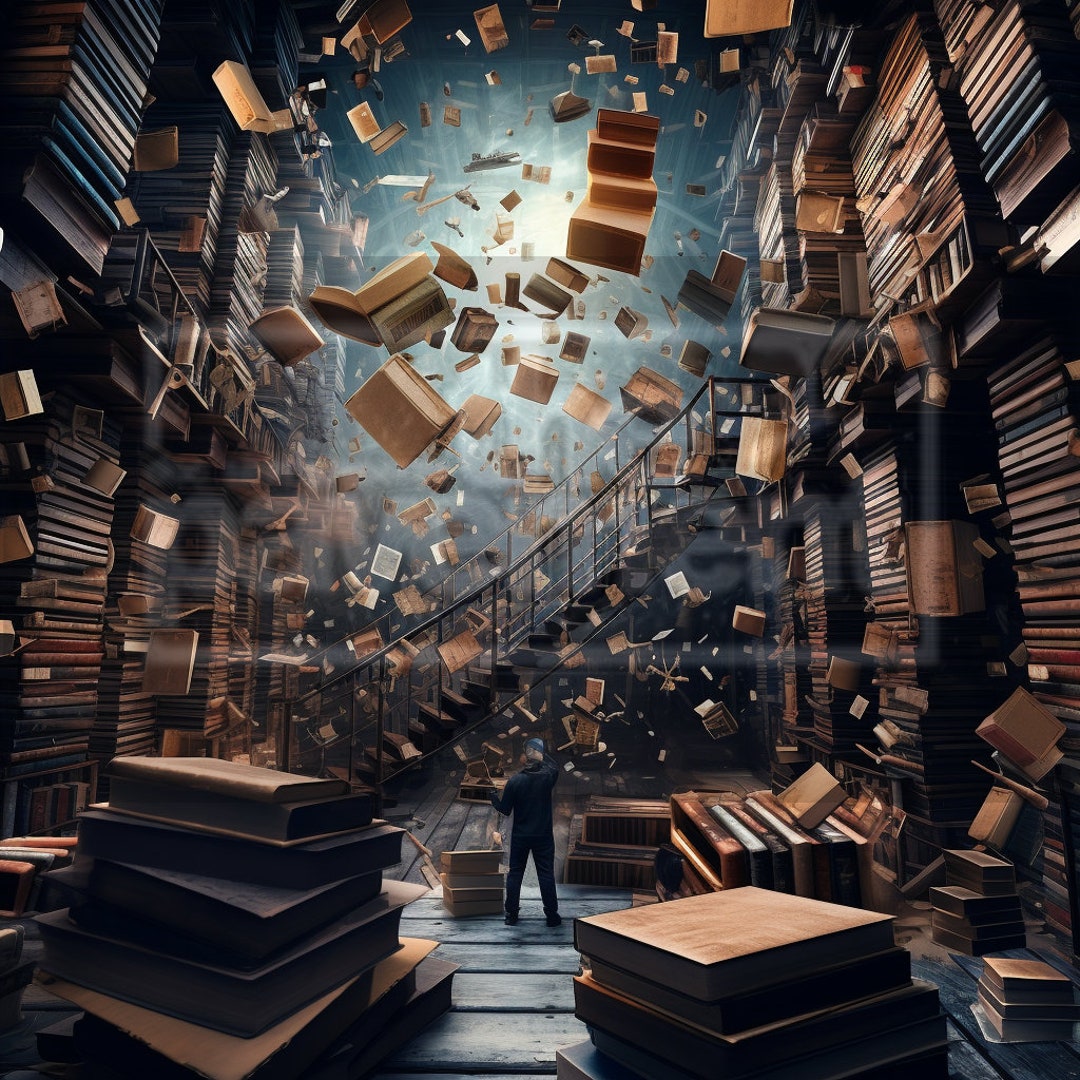 Lost Library PNG - Etsy