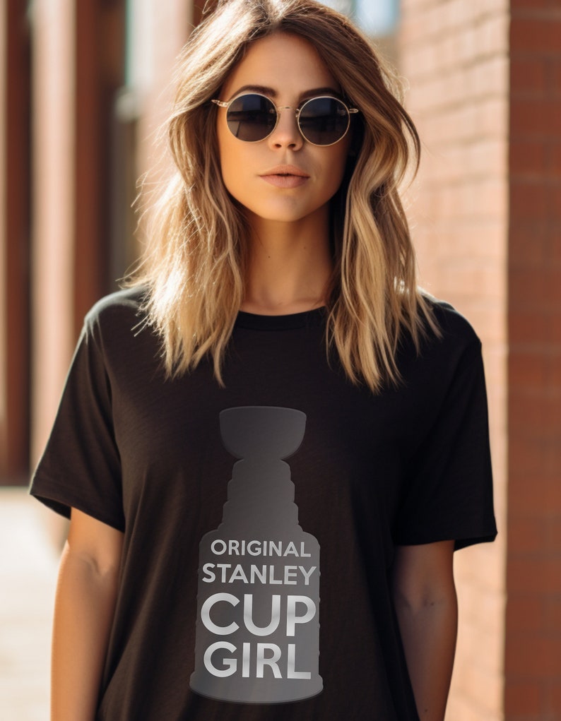 Original Stanley Cup Girl Jersey Short Sleeve Tee Hockey T-shirt Gifts ...