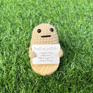 Emotional Support Potato,handmade Knitted 4cm/7cm/8cm Potato,lucky Tiny ...