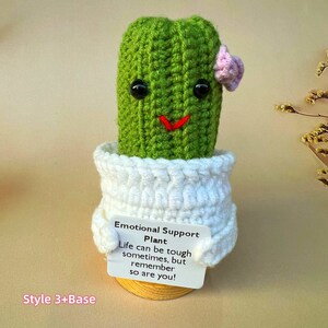 Handmade Crochet Succulent Plants,positive Back to School Gifts,custom ...