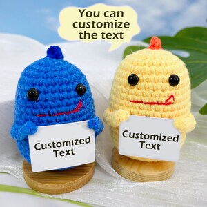 Cute Crochet Dinosaur,emotional Support Crochet,jurassic Dinosaurs ...
